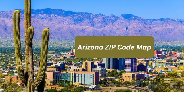 Arizona ZIP Code Map & Complete City ZIP Directory (2025 Gui